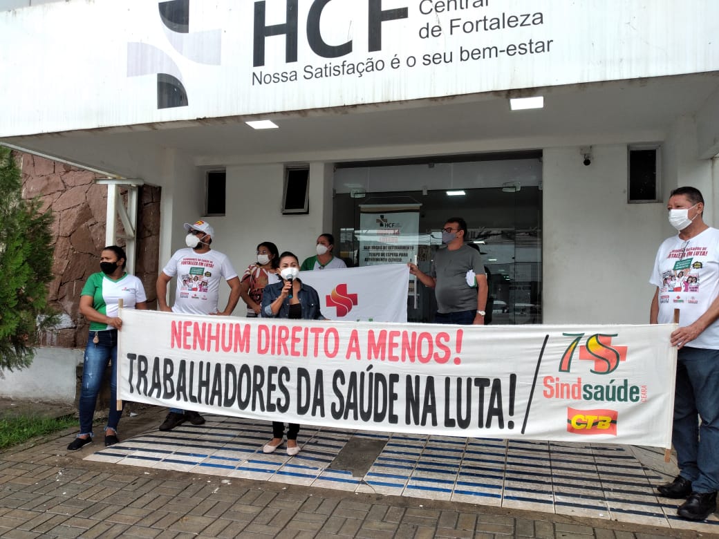 Trabalhadores do Hospital Central de Fortaleza denunciam atraso de salários - Sindsaúde Ceará